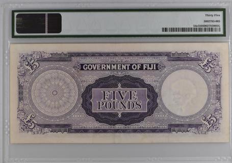Fiji's banknotes - The banknote Numizon catalog