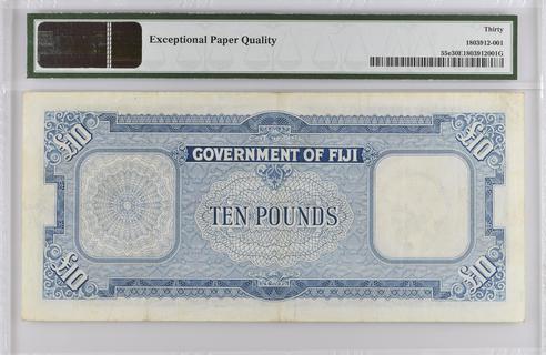Fiji's banknotes - The banknote Numizon catalog