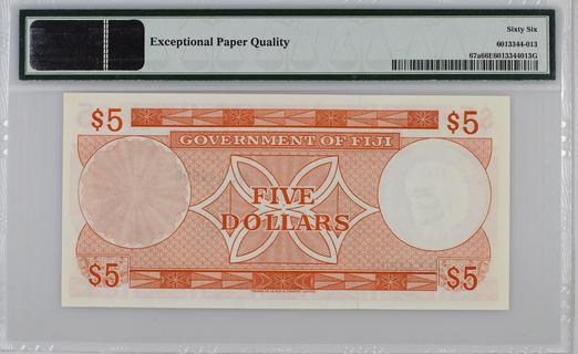 Fiji's banknotes - The banknote Numizon catalog