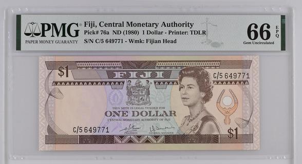 Fiji's banknotes - The banknote Numizon catalog