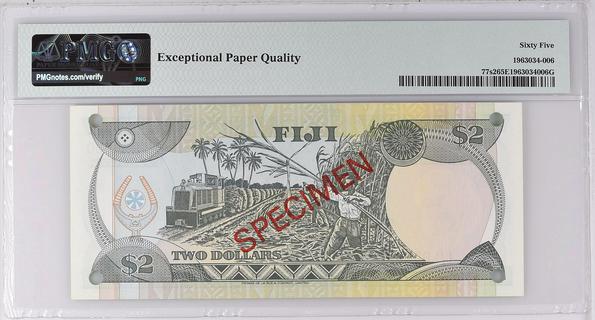 Fiji's banknotes - The banknote Numizon catalog