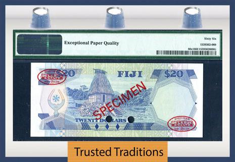 Fiji's banknotes - The banknote Numizon catalog