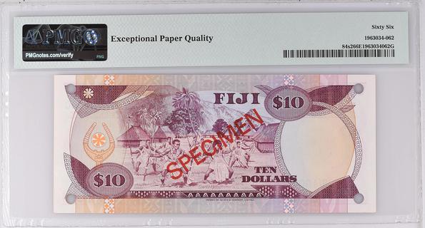 Fiji's banknotes - The banknote Numizon catalog