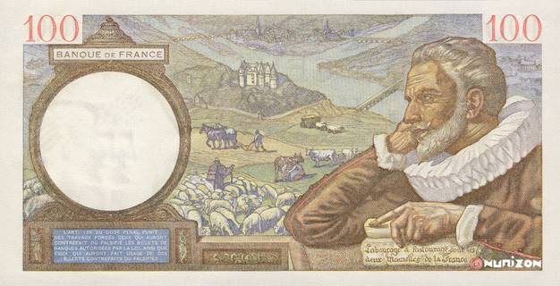 100 francs Type 1939 Sully | France (1900-1957) - The banknote Numizon catalog