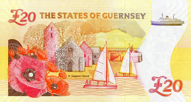 20 pounds 2018 Guernesey | Guernesey - Le catalogue Numizon