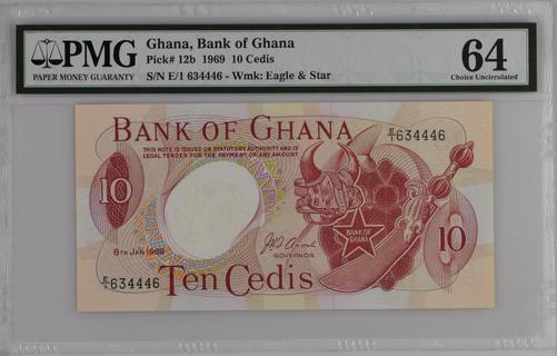 Ghana's banknotes - The banknote Numizon catalog