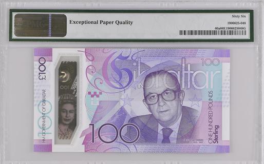 Gibraltar's banknotes - The banknote Numizon catalog