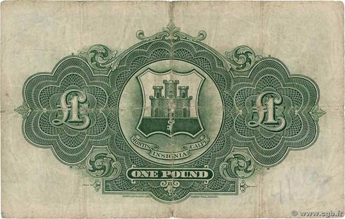 Gibraltar's banknotes - The banknote Numizon catalog