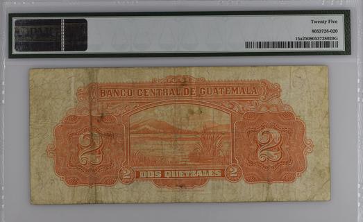 Guatemala's banknotes - The banknote Numizon catalog