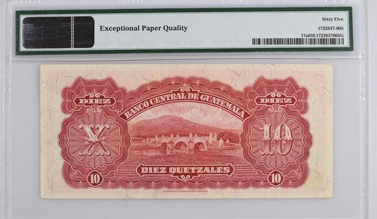 Guatemala's banknotes - The banknote Numizon catalog