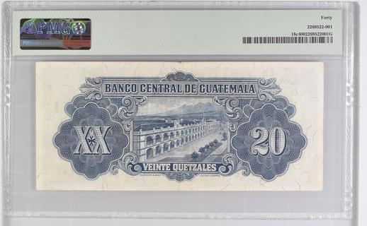 Guatemala's banknotes - The banknote Numizon catalog