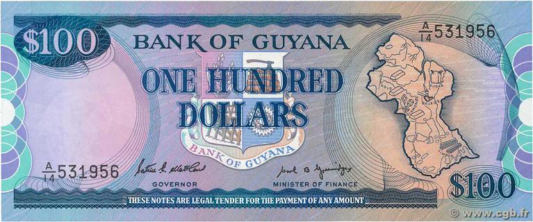 Guyana's banknotes - The banknote Numizon catalog