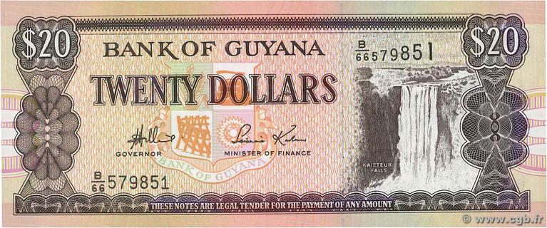 Guyana's banknotes - The banknote Numizon catalog