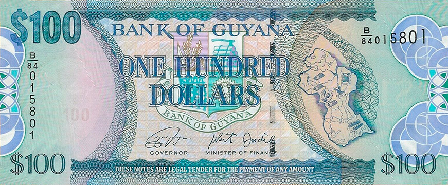Guyana's banknotes - The banknote Numizon catalog