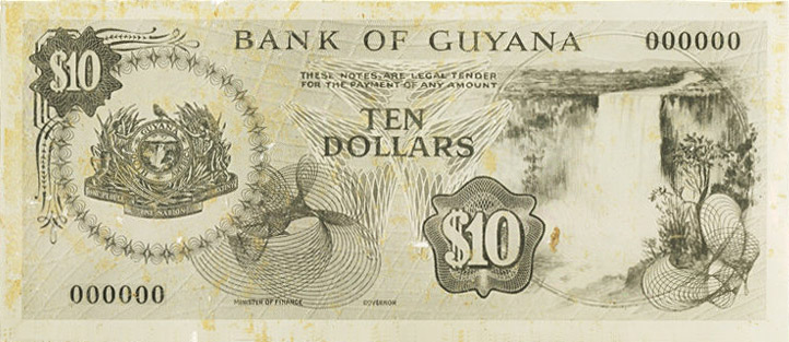 Guyana's banknotes - The banknote Numizon catalog