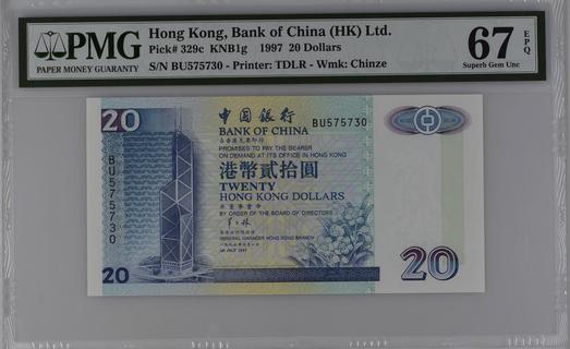 Hong Kong's banknotes - The banknote Numizon catalog