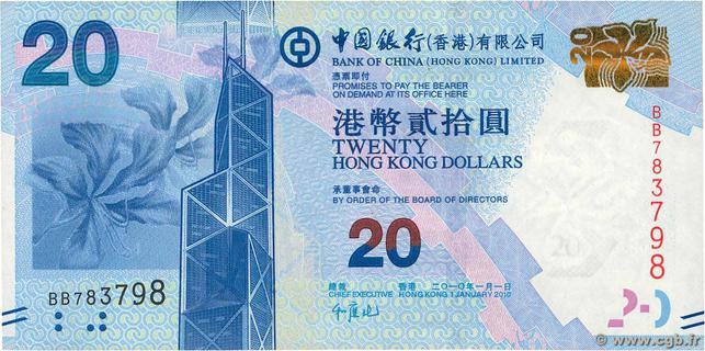 Hong Kong's banknotes - The banknote Numizon catalog
