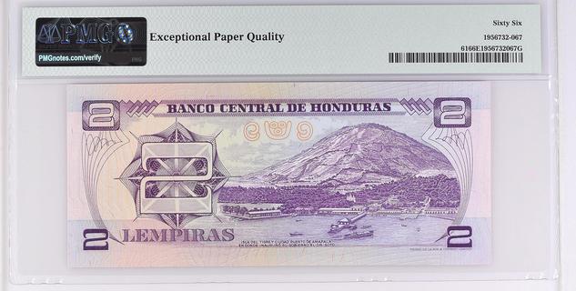 Honduras 2 Lempiras type 1976 | Honduras - The banknote Numizon catalog