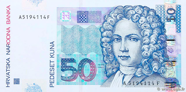 Croatia 50 kuna Type 2002 | Croatia - The banknote Numizon catalog