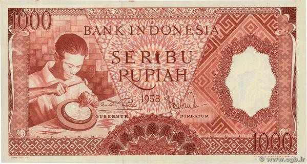 Indonesia's banknotes - The banknote Numizon catalog