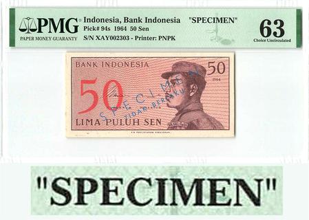 Indonesia's banknotes - The banknote Numizon catalog