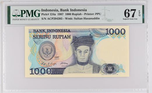 Indonesia 1000 rupiah type 1987 | Indonesia - The banknote Numizon catalog