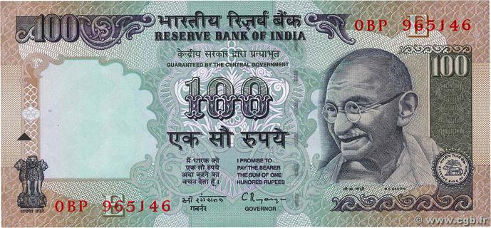 India 100 rupees | India - The banknote Numizon catalog