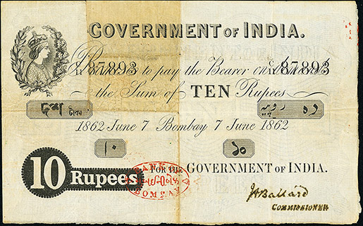 India's banknotes - The banknote Numizon catalog