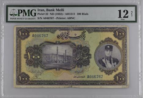 Iran's banknotes - The banknote Numizon catalog