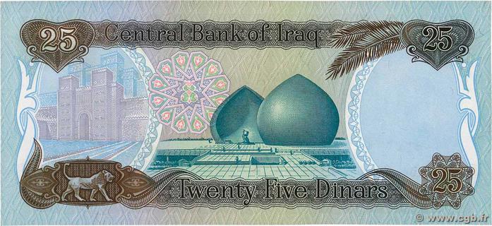 Iraq's banknotes - The banknote Numizon catalog