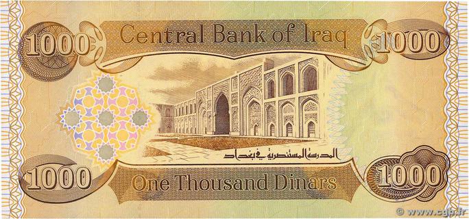Iraq's banknotes - The banknote Numizon catalog