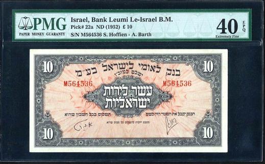 Israel's banknotes - The banknote Numizon catalog