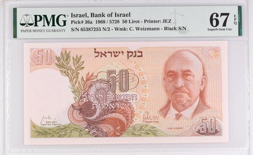 Israel's banknotes - The banknote Numizon catalog