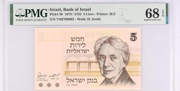 Israel's banknotes - The banknote Numizon catalog