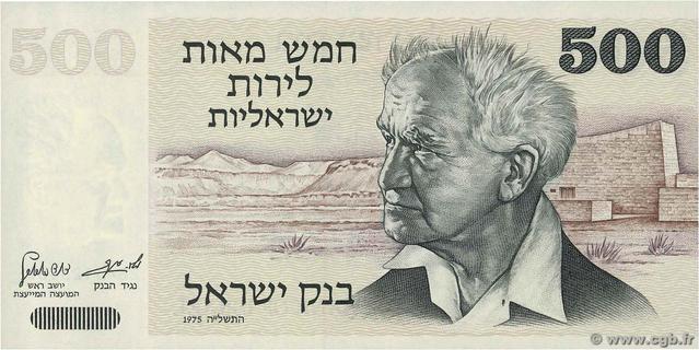 Israel's banknotes - The banknote Numizon catalog