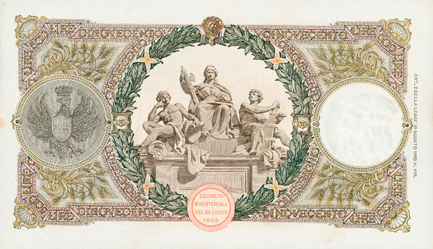 Italy Banknotes - The banknote Numizon catalog