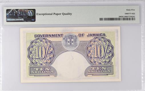 Jamaica's banknotes - The banknote Numizon catalog