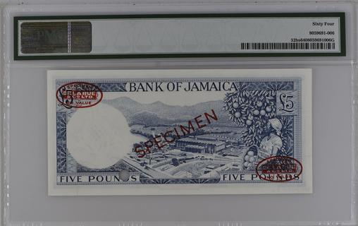 Jamaica's banknotes - The banknote Numizon catalog