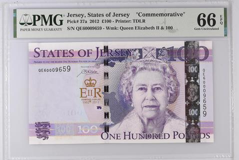 Jersey's banknotes - The banknote Numizon catalog