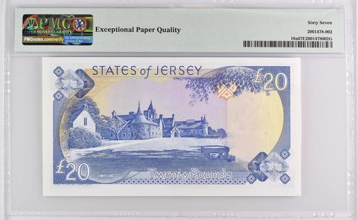 Jersey 20 pounds | Jersey - The banknote Numizon catalog