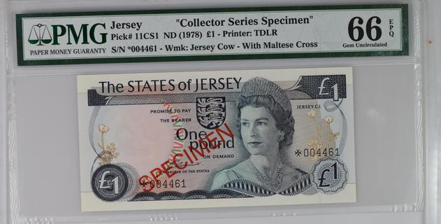 Jersey's banknotes - The banknote Numizon catalog