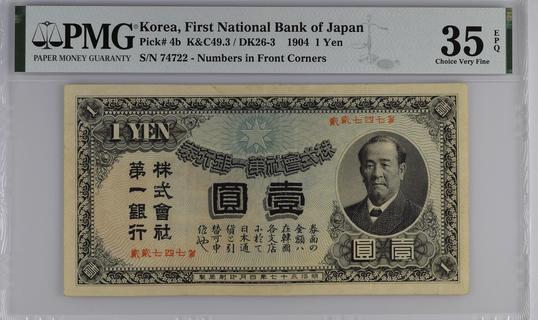 Korea's banknotes - The banknote Numizon catalog