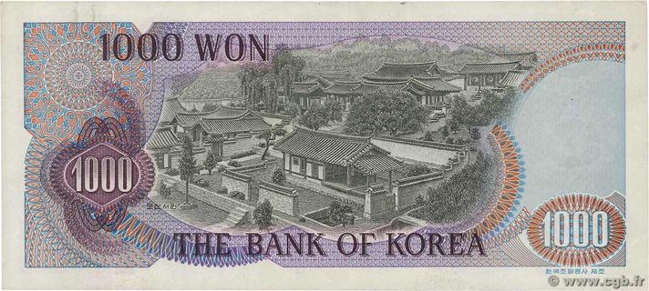 Korea's banknotes - The banknote Numizon catalog
