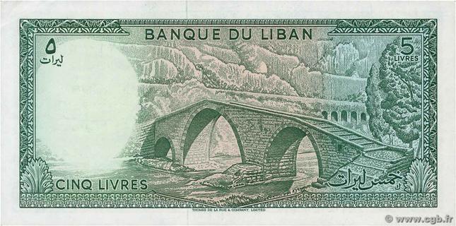 Lebanon's banknotes - The banknote Numizon catalog