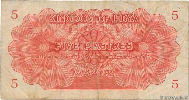 Libya's banknotes - The banknote Numizon catalog