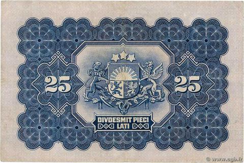 Latvia's banknotes - The banknote Numizon catalog