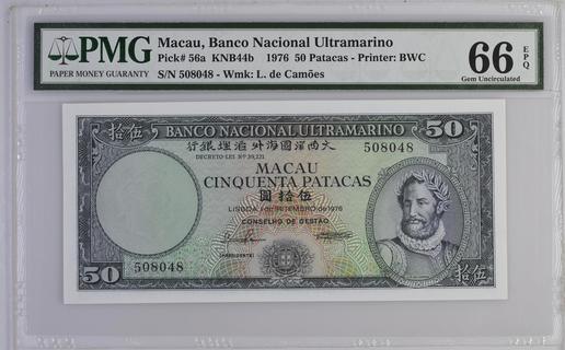 Macao's banknotes - The banknote Numizon catalog