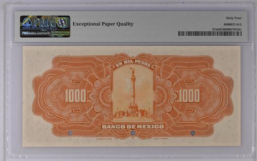Mexico's banknotes - The banknote Numizon catalog