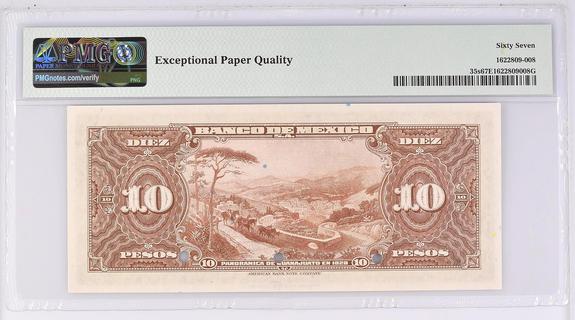 Mexico's banknotes - The banknote Numizon catalog
