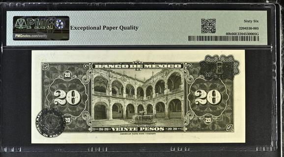 Mexico's banknotes - The banknote Numizon catalog